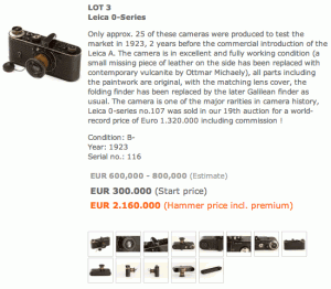 New world record for the most expensive camera: 2,790,000 USD for Leica ...