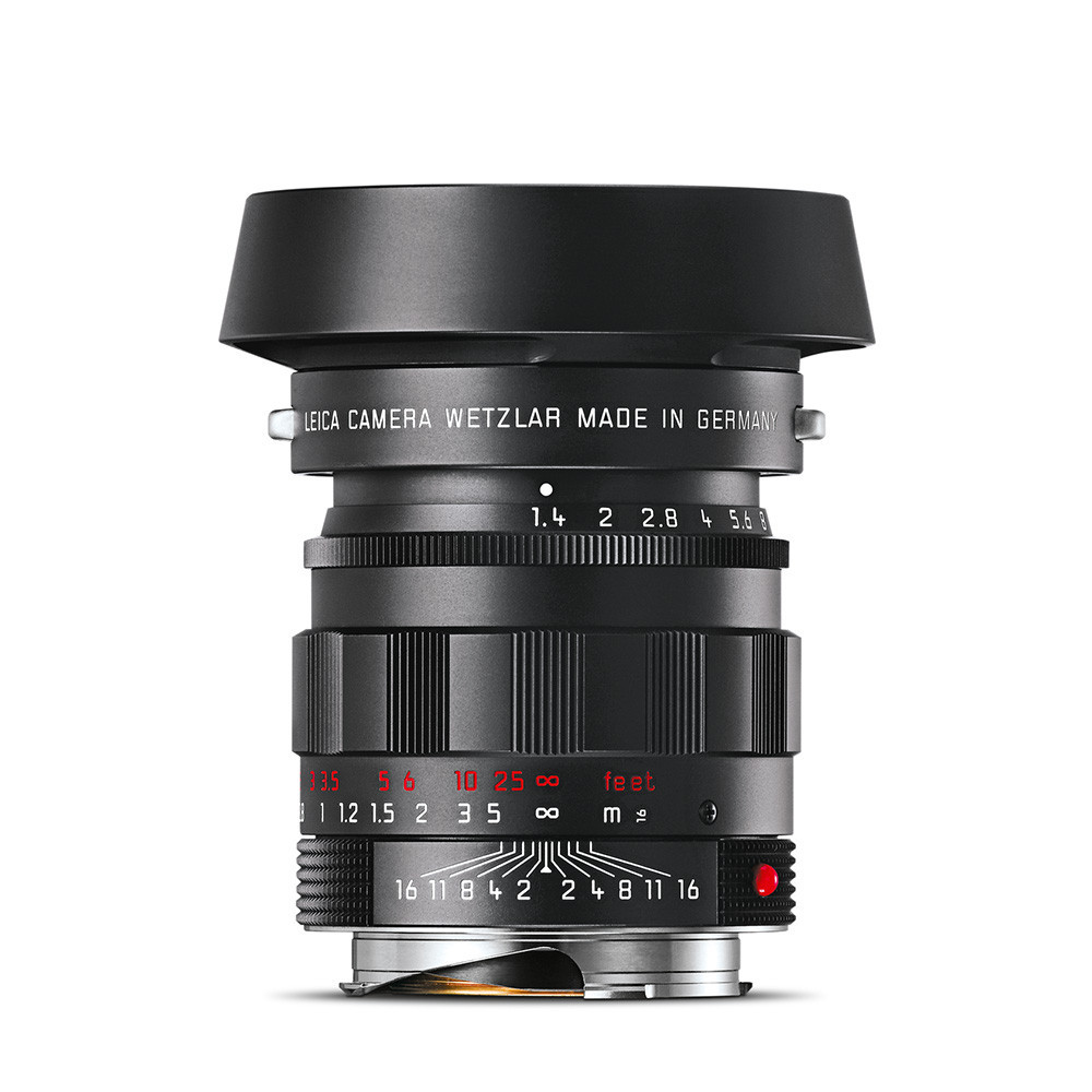 Black chrome finish versions of the Leica Summicron 35mm f/2 ASPH and ...