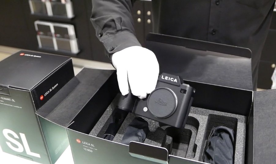Leica SL camera unboxing - Leica Rumors