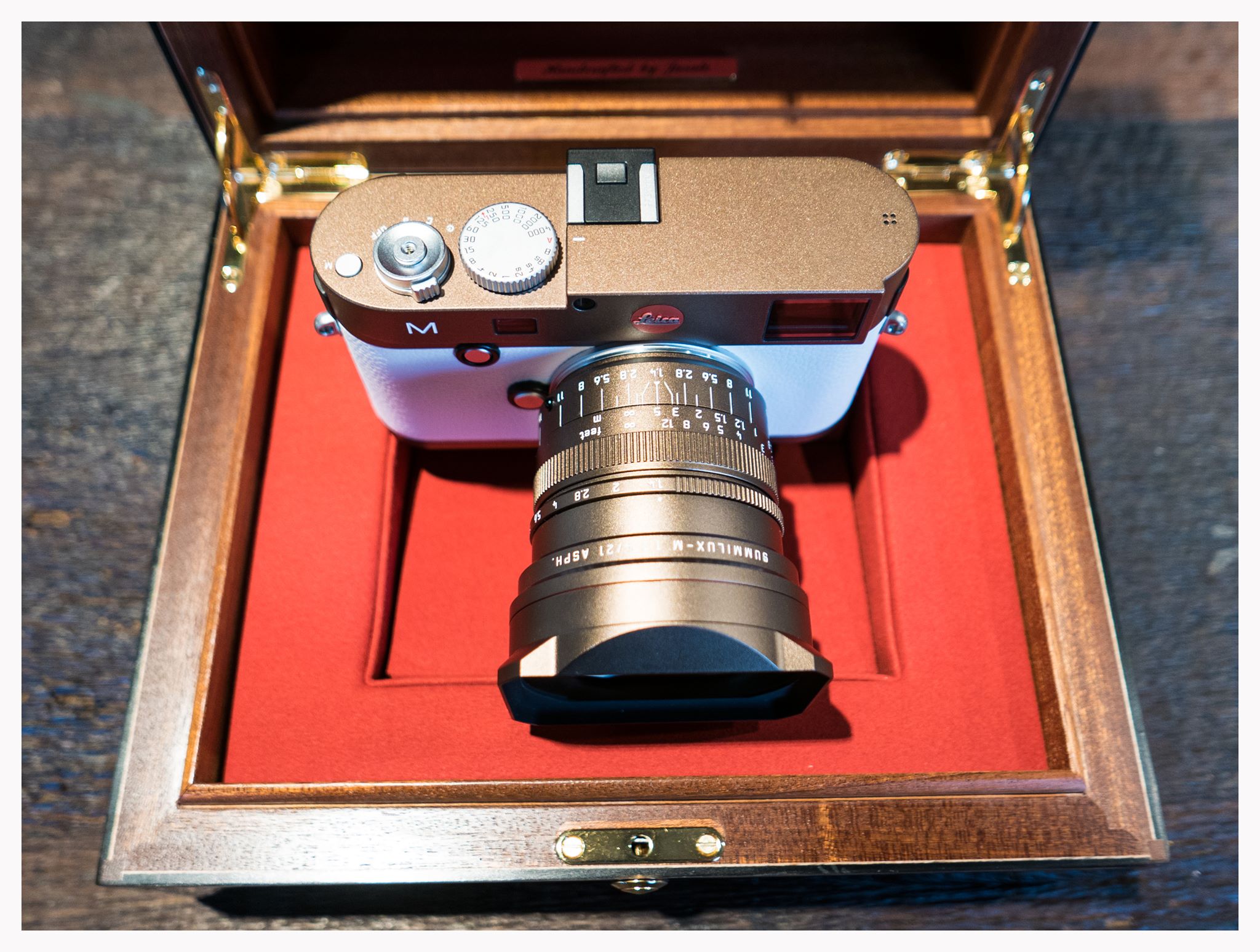 Check out this unique bronze Leica M Typ 240 camera kit - Leica Rumors