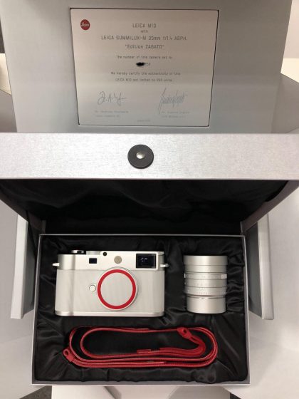 Leica M10 Zagato limited edition camera now shipping (unboxing pictures) - Leica Rumors