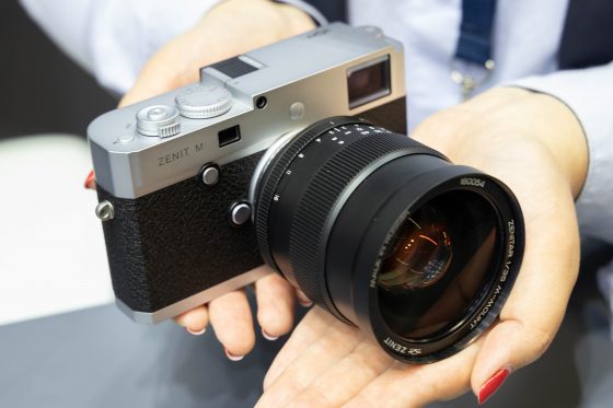 I am confused: the new Zenit M digital rangefinder camera is designed ...