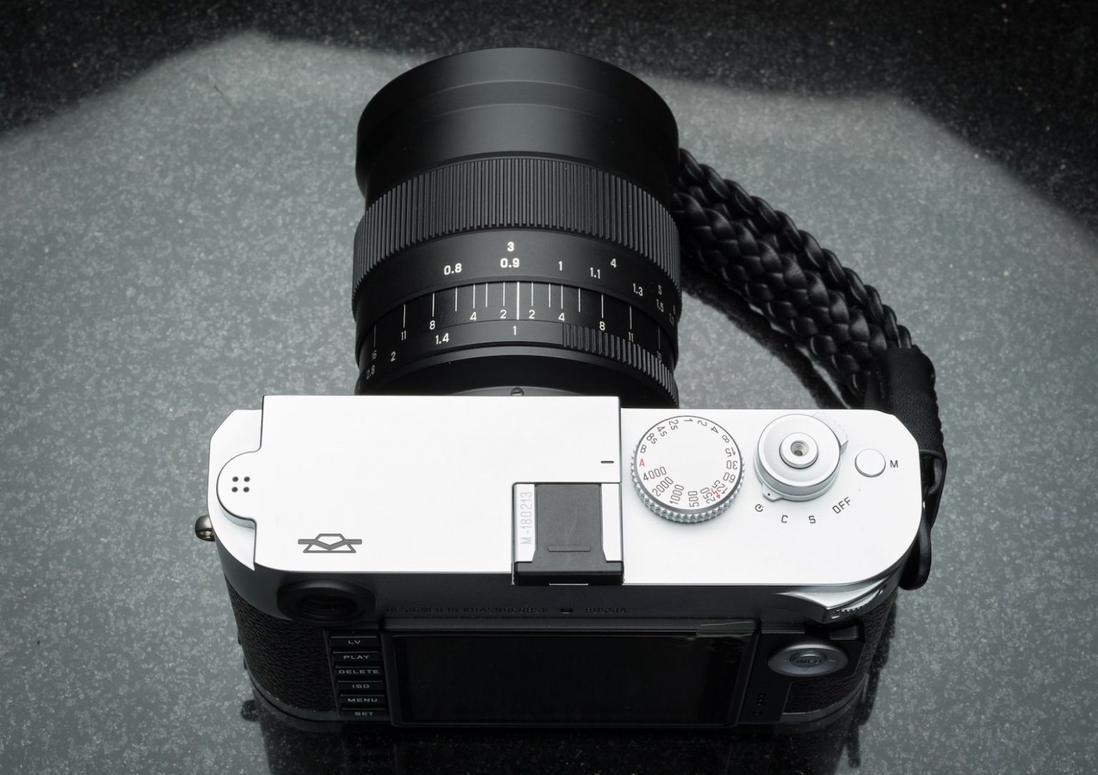 Zenit M digital rangefinder M-mount camera with Zenitar 35mm f/1 lens ...