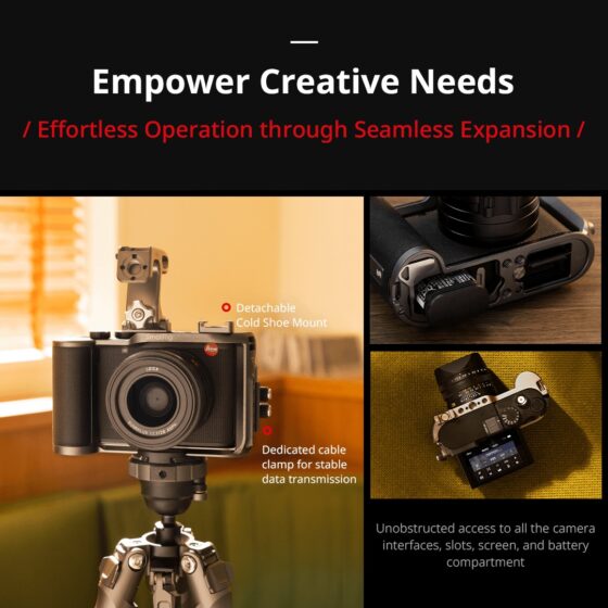 SmallRig announced a new L-shape mount plate with a handle for the ...