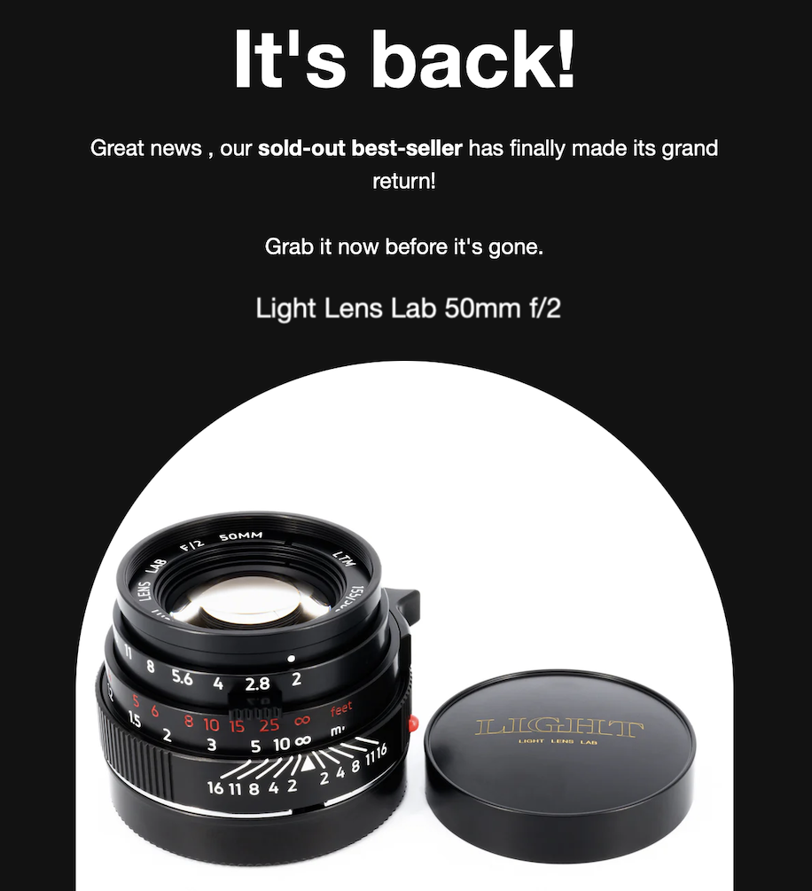 Light Lens Lab 50mm f/2 “Rigid” lens for Leica M-mount announced - Leica Rumors