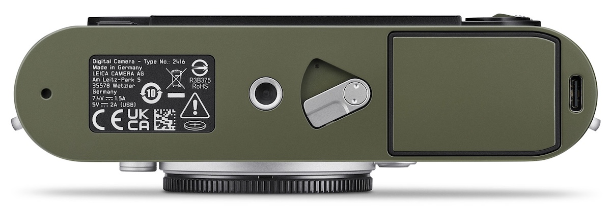 The Leica BP-SCL7 lithium-ion battery is now available in olive green ...