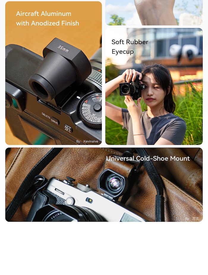 TTAr­ti­san released a new 35mm optical viewfinder ($49) - Leica Rumors
