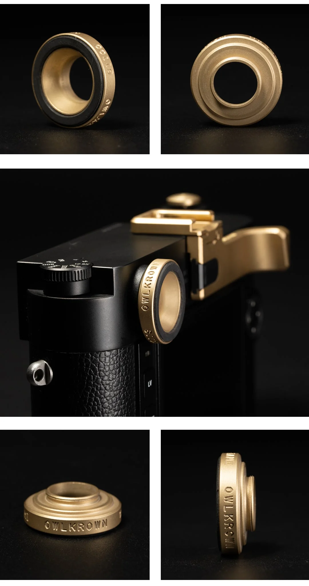 New from Owlkrown: M-EyeCup for Leica M cameras with M14 × 0.5mm ...